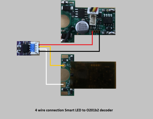 Wiring Smart LEDs onto Slot.it O201 decoders