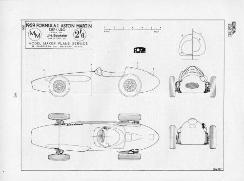 Model Car scale drawings - A