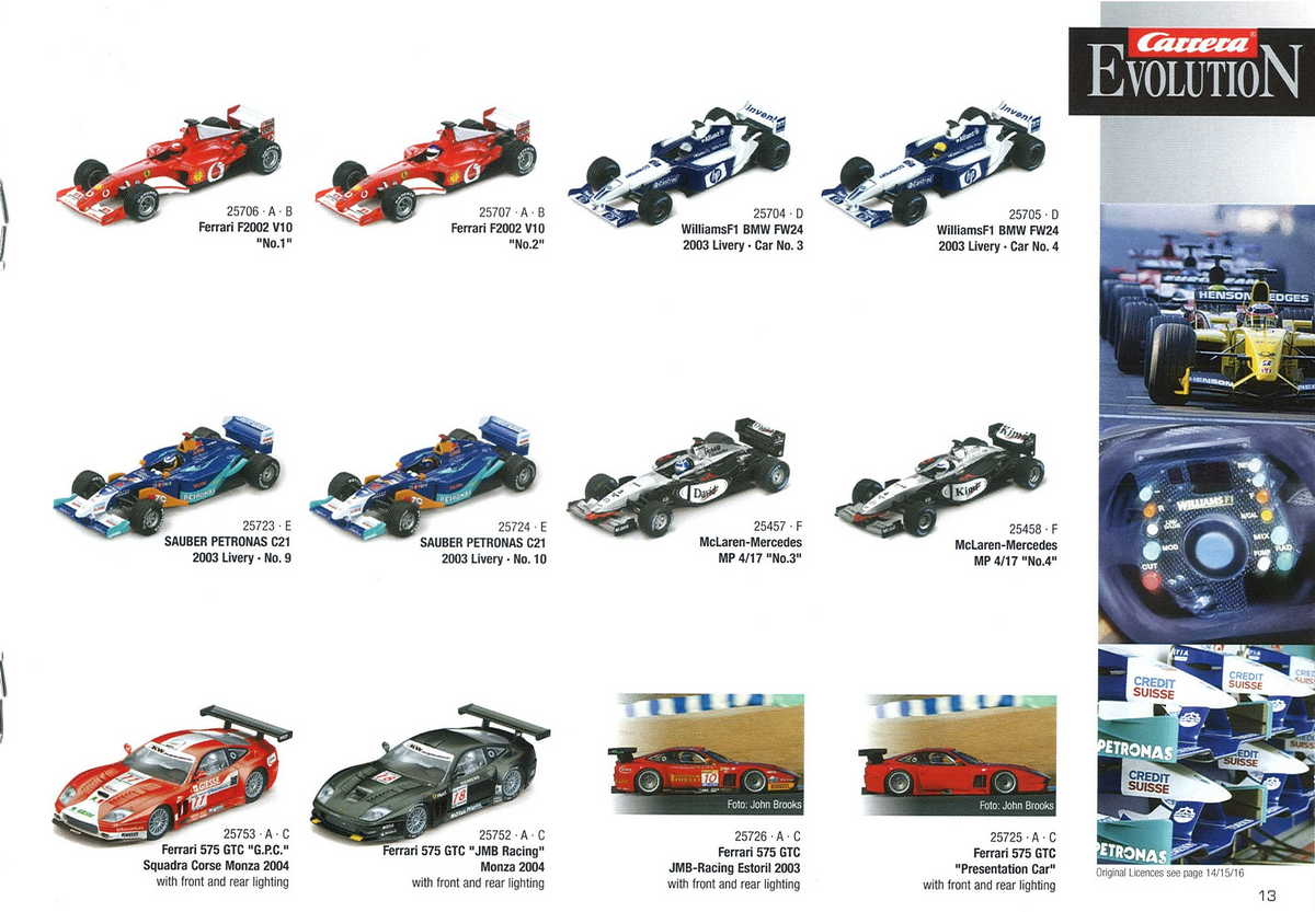 Carrera Catalogue 2004