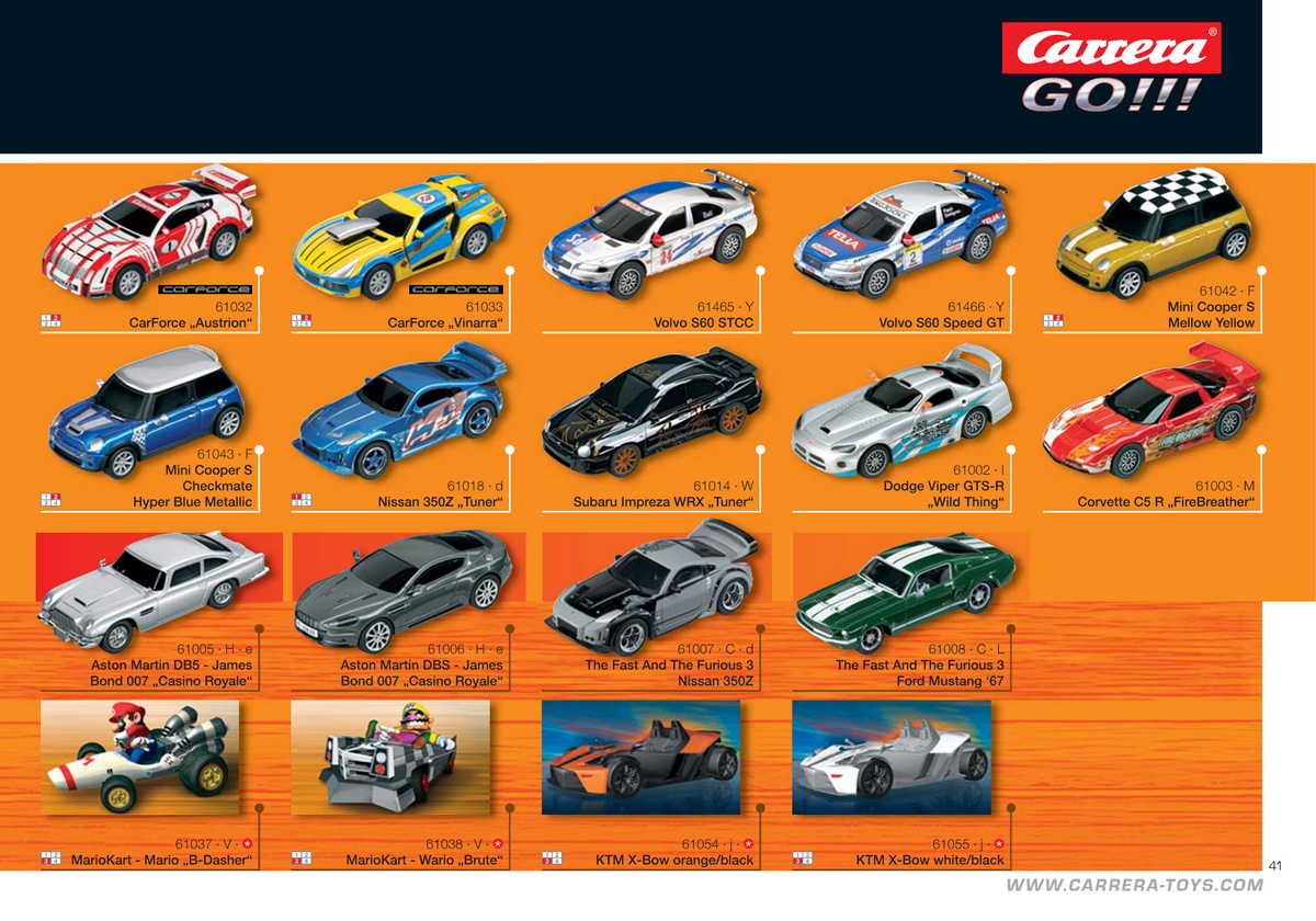 Carrera Catalogue 2007