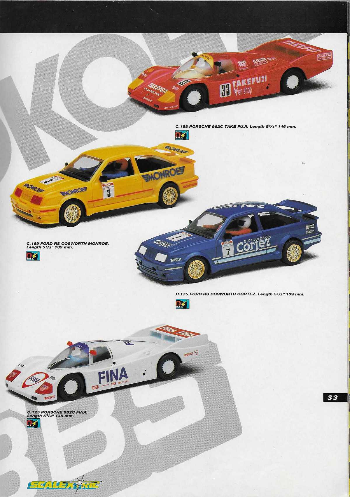 Scalextric Catalogue 1993