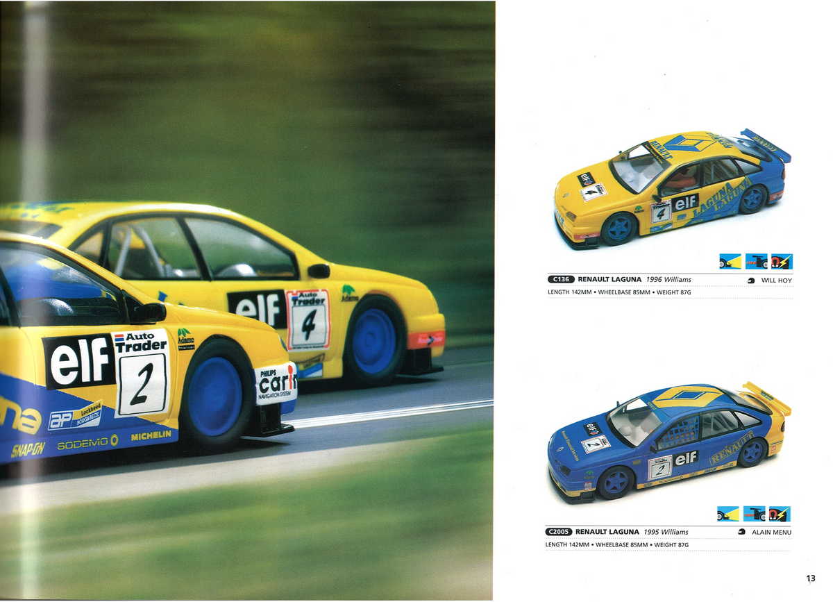 Scalextric Catalogue 1998