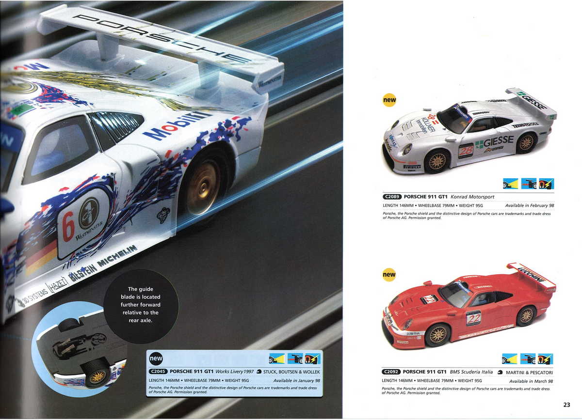 Scalextric Catalogue 1998
