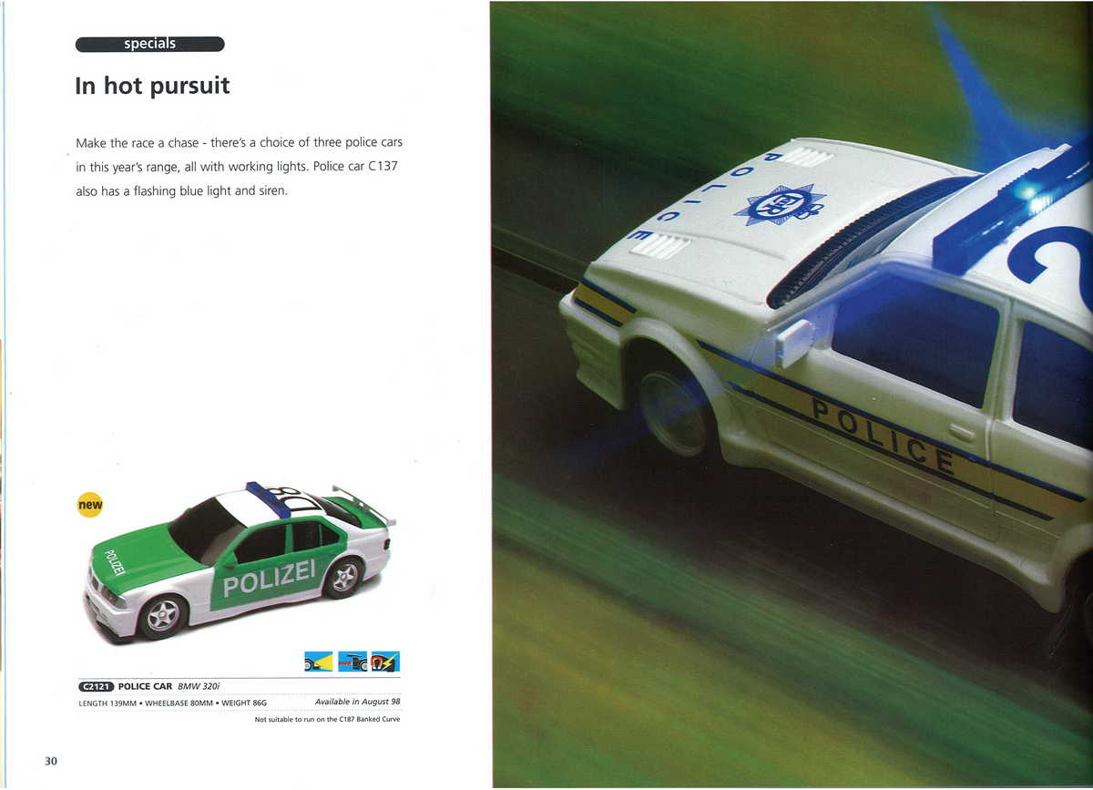 Scalextric Catalogue 1998