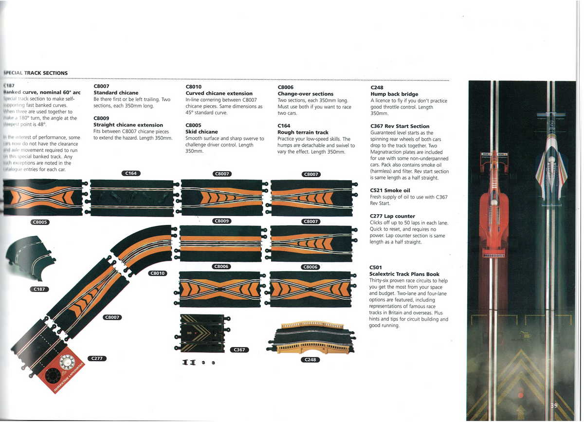 Scalextric Catalogue 1998