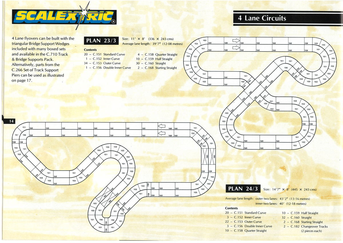 Scalextric Track Plans 3rd Edition