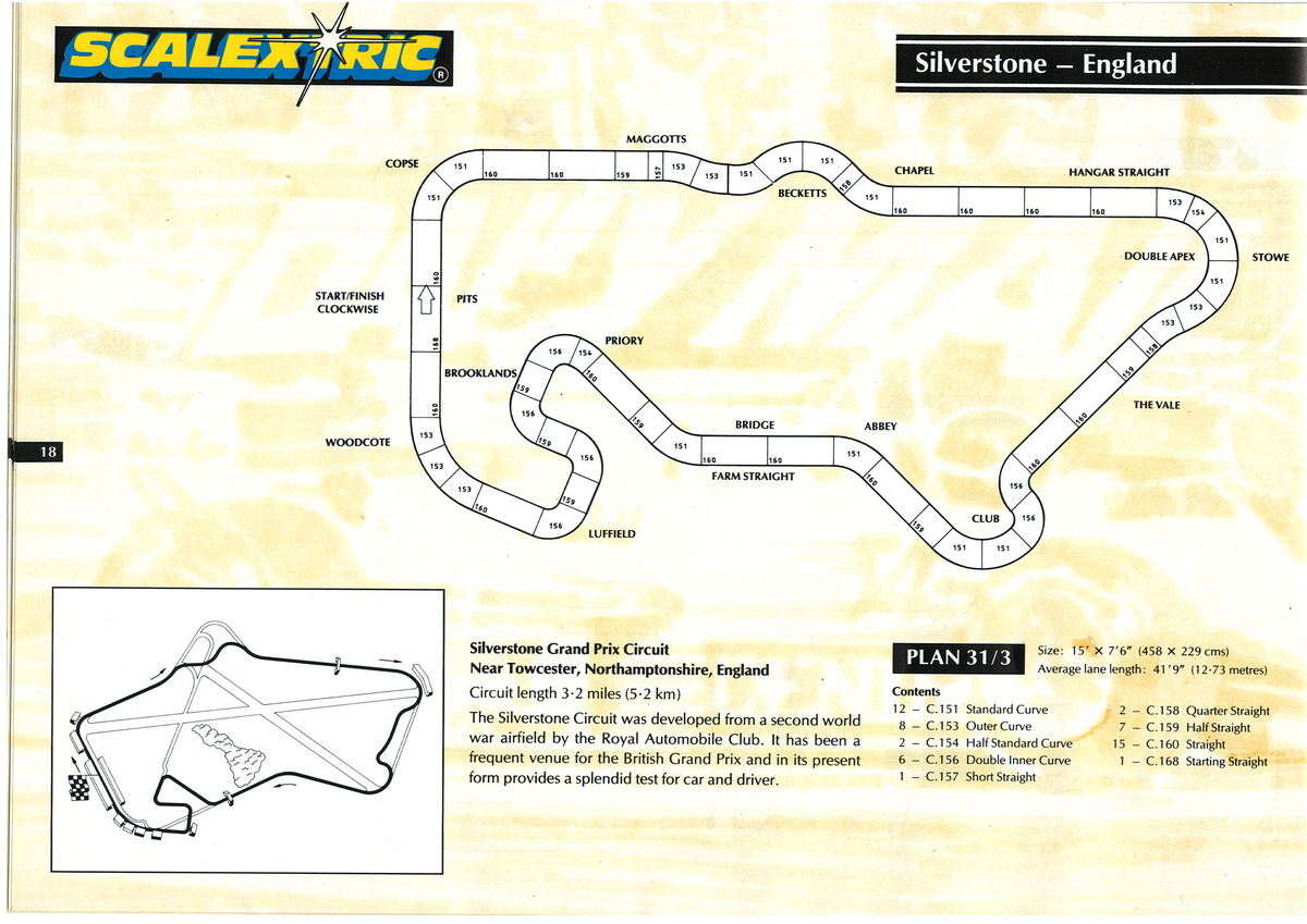 Scalextric Track Plans 3rd Edition